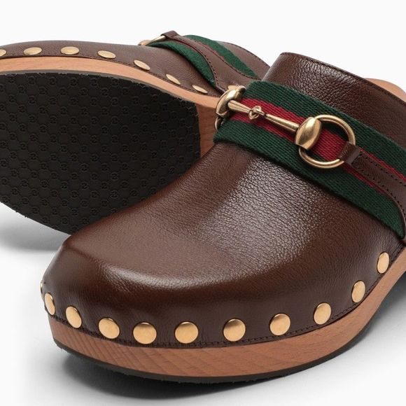 Gucci | Shoes | Gucci Leather Clog With Horsebit | Poshmark